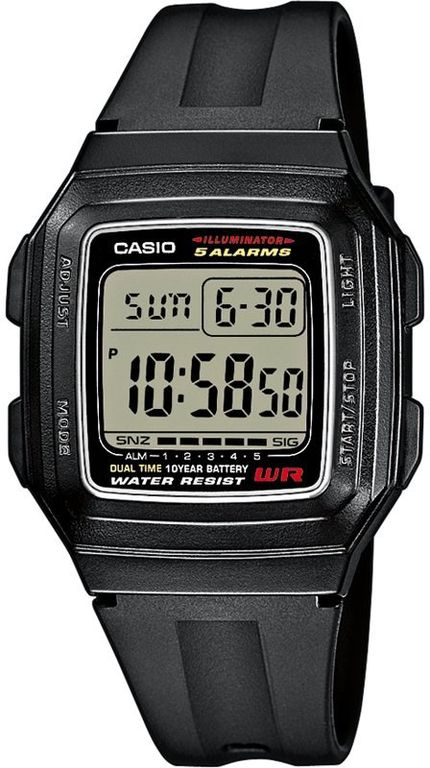 Casio F-201WA-1A японские часы, купить оригинал